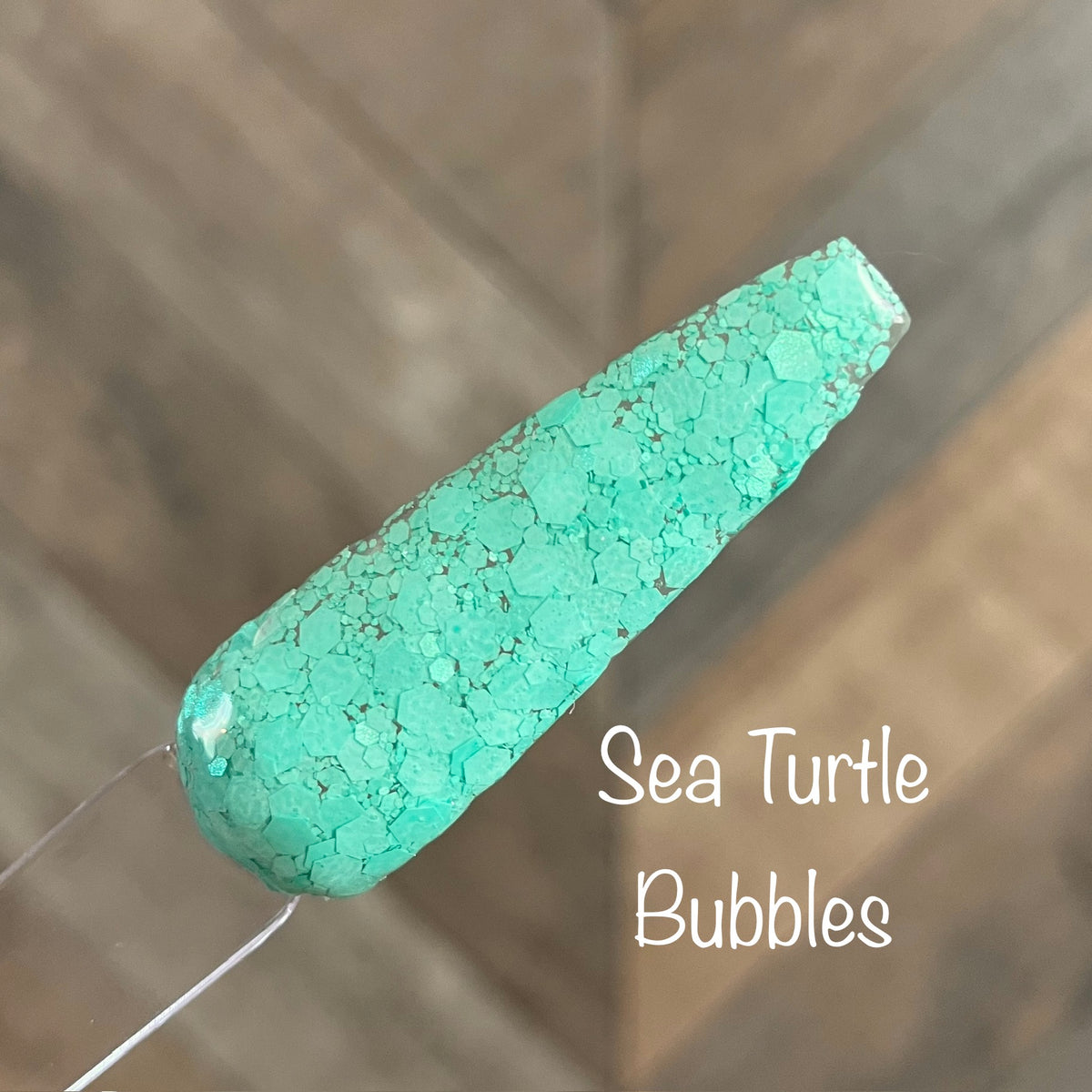 Sea Turtle Bubbles – Zia Nails Custom Dip Powders