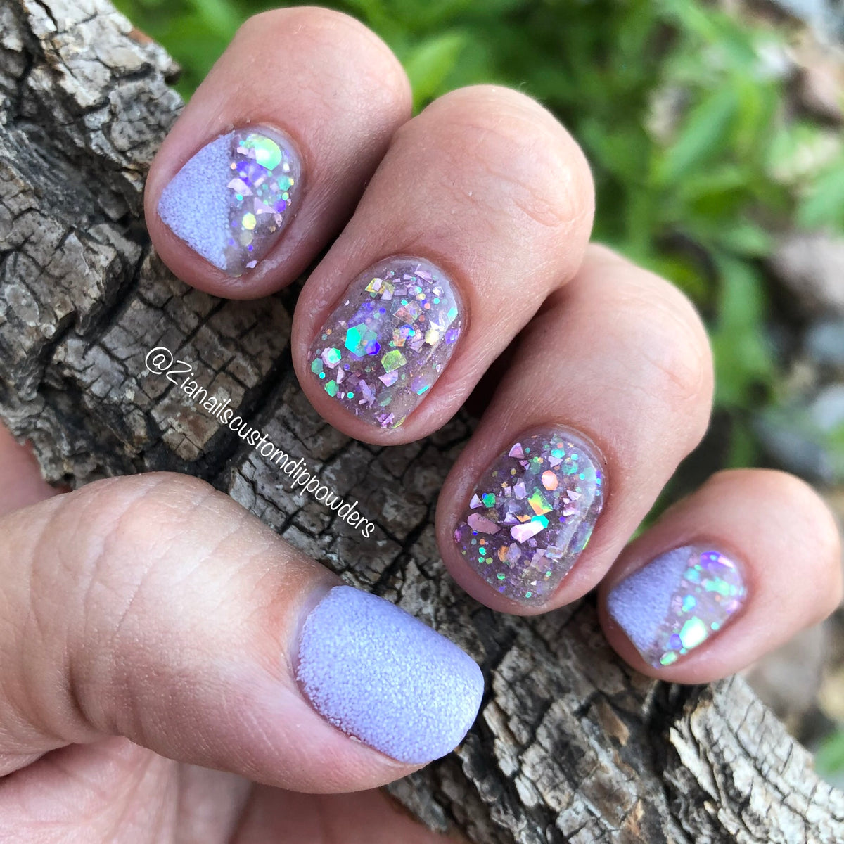 Live, Laugh, Lavender – Zia Nails Custom Dip Powders